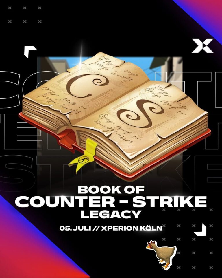 Book of Counter-Strike Legacy Cup am 5. Juli in Köln